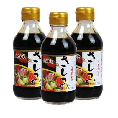 China One Stop Service High Quality Bright Light Sashimi Soy Sauce Japanese Sauce Soya Sauce for Japanese Sushi for sale
