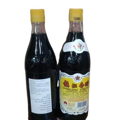 China Hot 500ml  550 ml  600ml Black Chinkiang Black Rice Vinegar for sale