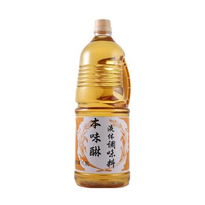 China Japanese Fermented Seasoning Sauce Hon Mirin 1.8L Sweet Taste in Glass Bottle Packaging for sale