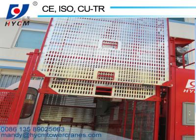 China 2T Double Cage/Cabin SC200 Building Hoist Construction Elevator for sale