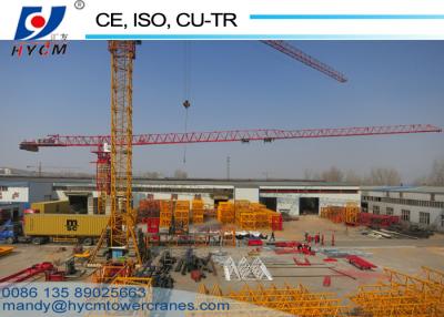 China 12t Load 64m Jib 2.5t Tip PT6425 Flattop Topless Tower Crane with Remote Control for sale