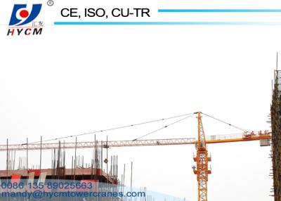 China Supply QTZ100(6013) 6tons Hammerhead Topkit  Tower Crane With Cabin in Dubai for sale