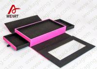 China Leopard Printed Cosmetics Foldable Paper Box With Mirror Matte Lamination Suface for sale