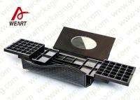 China Red Base Recycled Paper Gift Box Folding Feature Matte Lamination Surface for sale