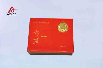 China Lichtgewicht Rode Kunstdocument Zakken voor Milieuvriendelijk Winkelen, Te koop