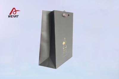 China Ribbon Handle Art Paper Bags Matte Lamination Surface With Your Own Logo for sale