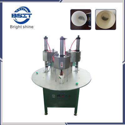 China cheaper BS828 Coffee /Tea filter paper Cup hidden cup filling machine for sale