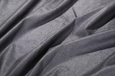 Cina Grey Faux Suede Fabric Polyester ricoprente, tessuto elastico di Microsuede del Faux in vendita