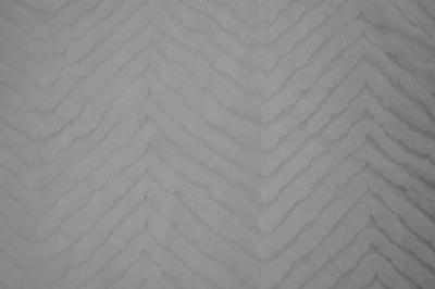 Cina Tessuto solido 170cm Bunny Polyester della pelliccia del coniglio del Faux dell'avorio in vendita