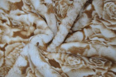 Cina Poliestere 100% del tessuto della pelliccia del coniglio del Faux 150cm CW o regolabile in vendita