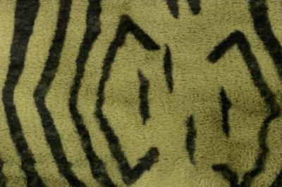Cina Poliestere stampato 100% della pelliccia del coniglio dell'imitazione 150cm CW o regolabile in vendita