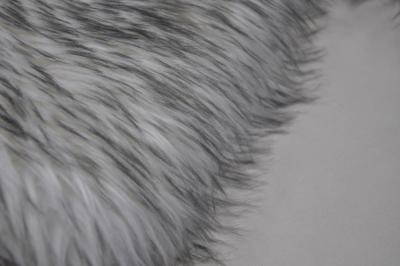 Cina Jacquard lungo 100%AC del tessuto della pelliccia dei capelli o misto con il mackintosh in vendita