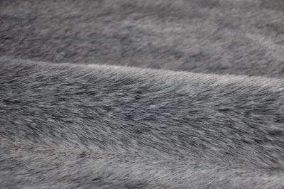Cina Tessuto nero della pelliccia di Fox di 150cm dai capelli lunghi acrilici dell'iarda in vendita
