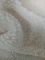 China 150cm or adjustable 100% polyester white knitted fabric for sale