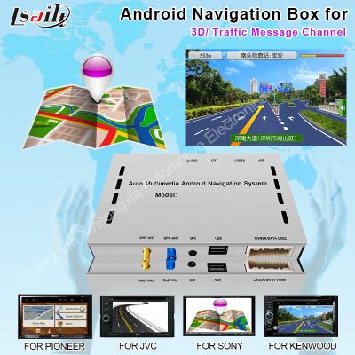 China HD 1080P Auto Navigation Systems Support WiFi Network / 3G Dongle for sale