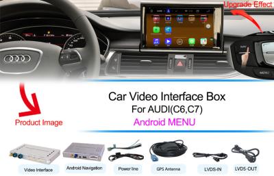 China AUDI Navigation Systems Support WIFI / Google MAP Android 4.4 for sale
