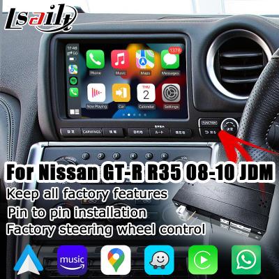 China Wireless Android Auto Carplay Interface For Nissan GT-R GTR R35 CBA 08-10 Japan Spec Te koop