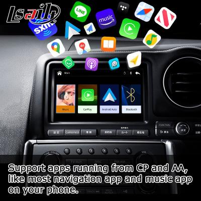 中国 Wireless Android Auto Carplay Interface For Nissan GT-R GTR R35 CBA 08-10 Japan Spec 販売のため