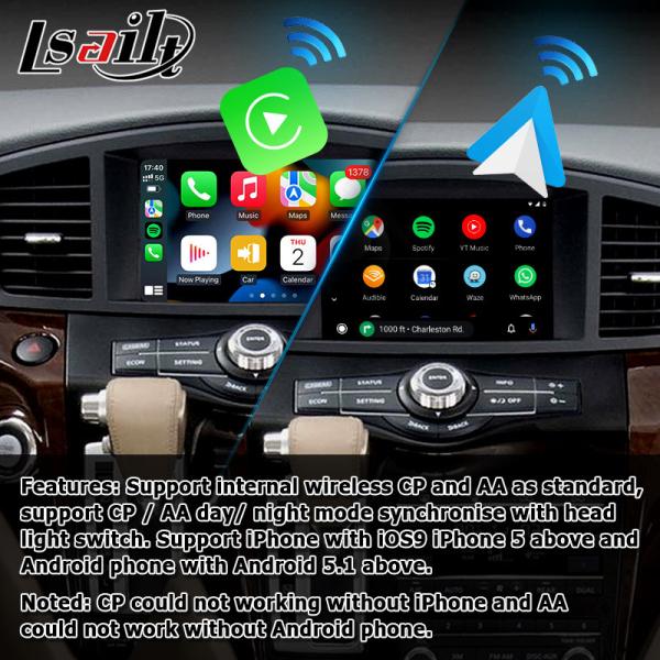 Drahtlose Carplay Android Auto-Schnittstelle für Nissan Quest E52 RE52 IT08 08IT von Lsailt