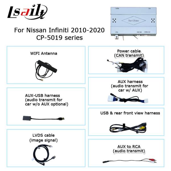 Drahtlose Carplay Android Auto-Schnittstelle für Nissan Quest E52 RE52 IT08 08IT von Lsailt