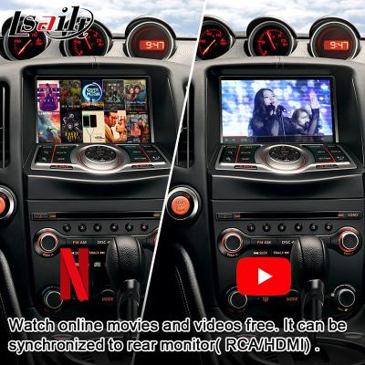Cina Schermo di multimedia dell'automobile per l'esposizione della sostituzione dell'esploratore 2012-2018 HD della pattuglia di Nissan 370Z in vendita