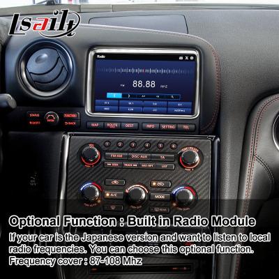 Κίνα Lsailt Android Multimedia Video Interface Carplay Για το Nissan GTR GT-R R35 προς πώληση
