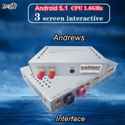 China 1.6 GHz Android Car Video Interface Bluetooth Wireless For Touareg RCD550 Offline for sale
