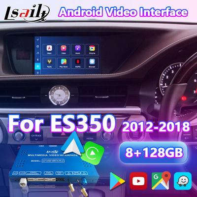 China 8+128GB Lsailt Android Navigation Video Interface For Lexus ES 350 300h 250 200 XV60 Mouse Control 2012-2018 for sale