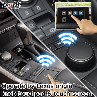 China Lexus NX200t NX300h GPS Navigation Box knob touchpad control waze youtube carplay android auto for sale