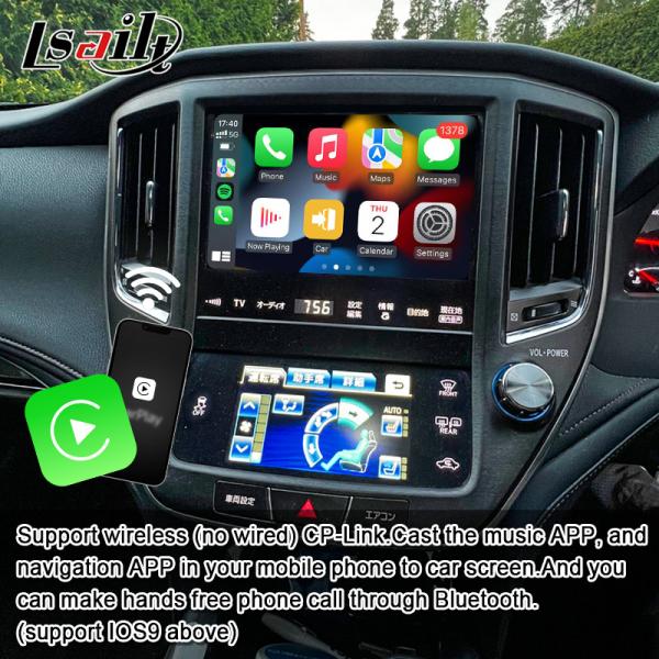 Lsailt Android CarPlay-Schnittstelle für Toyota Crown AWS210 GRS210 Athlete Majesta 2013-2017, Fahrzeugnavigationsbox