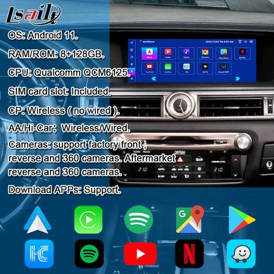 China Lsailt Wireless CarPlay Android Interface for Lexus GS200t GS450H 2012-2021 With YouTube, NetFlix, Android Auto for sale