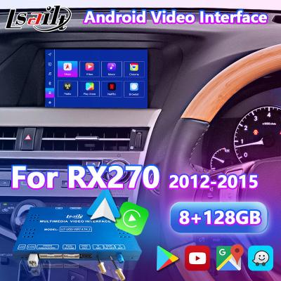 China Lsailt 8+128GB Android Multimedia-Video-Schnittstelle für 2012-2015 Lexus RX270 RX350 RX450h zu verkaufen