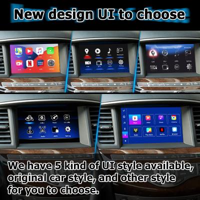 China Infiniti QX60 GPS Android auto Carplay Navigation System Multimedia Interface Android 11 8+128GB for sale