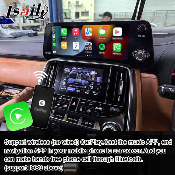 Lsailt Qualcomm Android Video Interface for Lexus LX600 LX500d RX ES NX 2021- Support YouTube, NetFlix, Wireless CarPlay