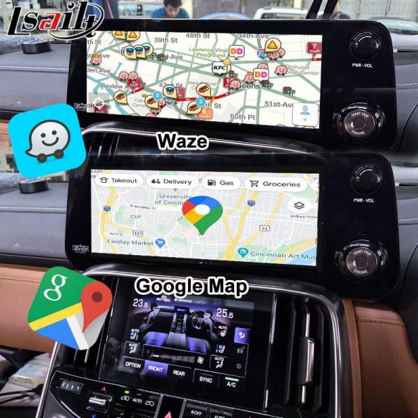 Lsailt Qualcomm Android Video Interface for Lexus LX600 LX500d RX ES NX 2021- Support YouTube, NetFlix, Wireless CarPlay