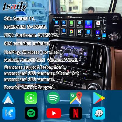 중국 렉서스 LX600 LX500d RX ES NX 2021- 유튜브, 넷플릭스, 무선 카플레이 지원 판매용