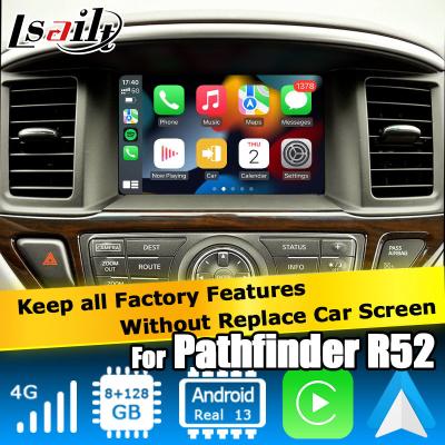 Nissan Pathfinder R52 Android 13 vídeo Interface carplay sem fio 8+128 base Android