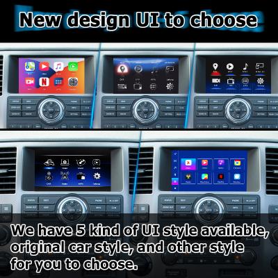 China Nissan Armada TA60 factory style Android multimedia video interface, support wireless Carplay Android Auto for sale