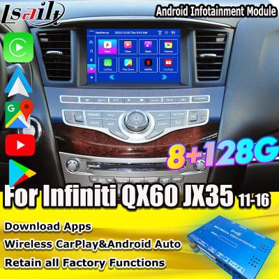China Lsailt 8G Android Multimédia Interface para Infiniti QX60 JX35 2011-2020 CarPlay sem fio integrado, Android Auto à venda