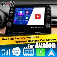 China A relação video da auto relação video carplay de Android de 8 polegadas para o avalon de toyota toca no presente 3 2018 à venda