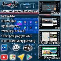 China Toyota Hilux Android 13 multimedia video interface wireless carplay android auto touch 3 for sale