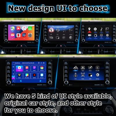 China Toyota Harrier Venza Android 13 multimedia video-interface 2019-present draadloos carplay android auto Te koop