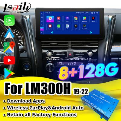China Android 13 Lexus Video Interface OEM Screen Upgrade for LM350 LM500H NX RX ES Retrofit Kits Included YouTube , NetFlix,Wireless CarPlay for sale