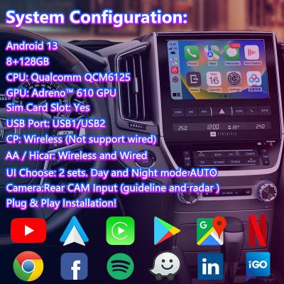 China Lsailt Android Multimedia Video Interface for Toyota Land Cruiser 200 LC200 VX VXR VX-R 2016-2021 for sale