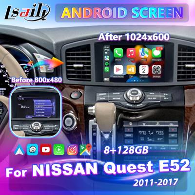 Lsailt Android Мультимедийный дисплей Carplay для 2011-2017 Nissan Quest E52