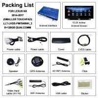 China 10.25 Inches Lexus Android Screen for sale