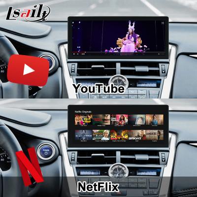 China Lexus Android-Bildschirm 8 Core Qulcomm Multimedia-Display für LEXUS NX200T NX300H 2014-2021 Unterstützung für Joystick Rotary Knot Control, YouTube, Google Play, CarPlay zu verkaufen