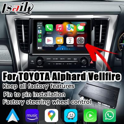 China Toyota Alphard Vellfire AH30 serie pure OEM stijl Carplay android auto box 2015-2022 model Te koop