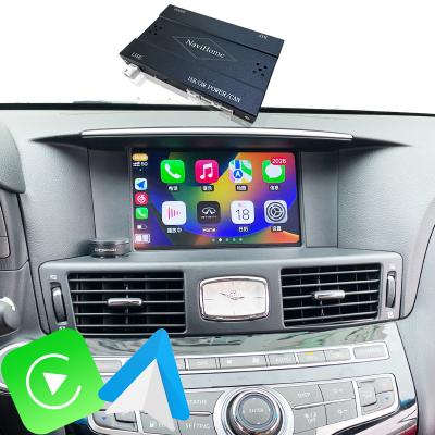 Chine Interface CarPlay pour Infiniti Q70 Q70L M35 M45 Fuga 2009-2019 Adaptateur Android Auto sans fil Intégration de la mise en miroir du téléphone mobile, Température de la climatisation à vendre