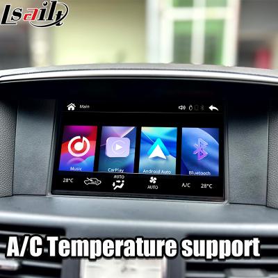 Chine Interface CarPlay pour Infiniti Q70 Q70L M35 M45 Fuga 2009-2019 Adaptateur Android Auto sans fil Intégration de la mise en miroir du téléphone mobile, Température de la climatisation à vendre